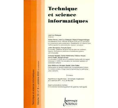 Technique et science informatiques vol.19 n. 8/octobre 2000 - broché ...