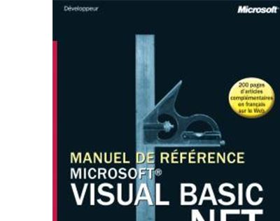 Manuel de référence Visual Basic.net - cartonné - Francesco Balena ...