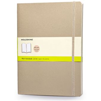 Carnet blanc - Très Grand format - Couverture beige kaki - Carnets et ...