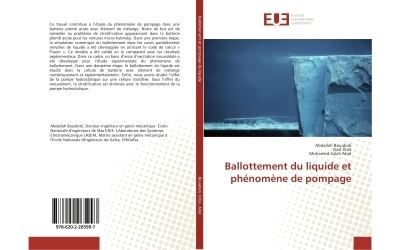 Ballottement du liquide et phénomène de pompage - broché - Abdallah ...