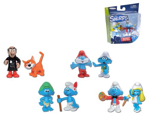 Pack 2 figurines Stroumph 6 cm - Figurine de collection - Achat & prix ...