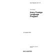 Army Regulation AR 11-6 Army Programs Army Foreign Language Program 23 ...