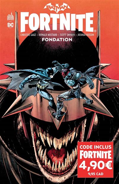 Batman/Fortnite Fondation - cartonné - Gage Christos, Donald Mustard ...