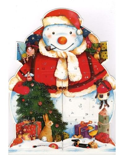 Calendrier de l'avent bonhomme pere noel 3d - devos Calendrier de l ...