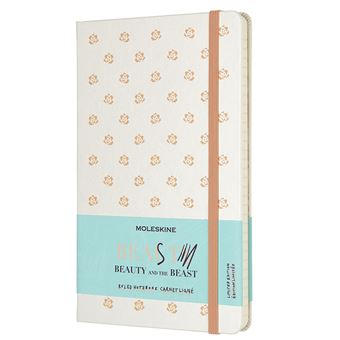 Belle et la bete carnet grand format ligne roses - Carnets et journaux ...