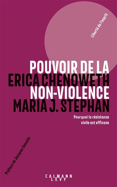 Pouvoir de la non-violence Pourquoi la résistance civile est efficace ...