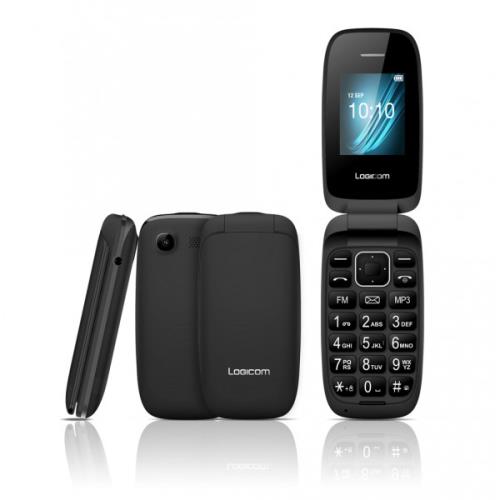 Téléphone mobile Logicom L-310 Noir - Téléphone portable basique ...