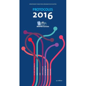 Protocoles mapar 2016 Fiches urgences. anesthesie. alr. obstetrique ...