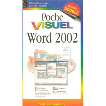 Poche Visuel Word 2002 Volume double - Poche - Marangraphics - Achat ...