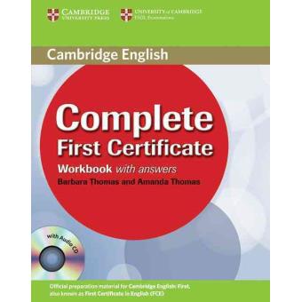 Complete First Certificate Workbook with Answers, Complete Series - broché - Inconnus - Achat ...
