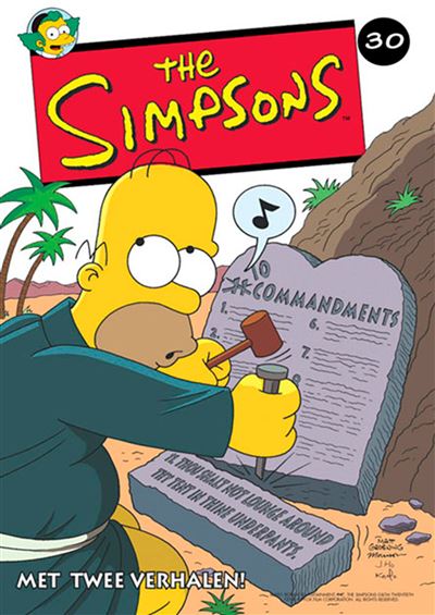 The Simpsons - Tome 30 - De papierslag ; Bart Simpson's bijbelverhalen ...