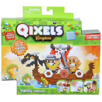 Kit de création Qixels Royaume Thème vikings - Autres jeux créatifs ...