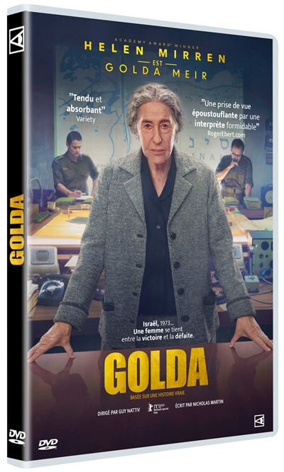 Golda DVD - DVD Zone 2 - Guy Nattiv - Helen Mirren - Camille Cottin ...