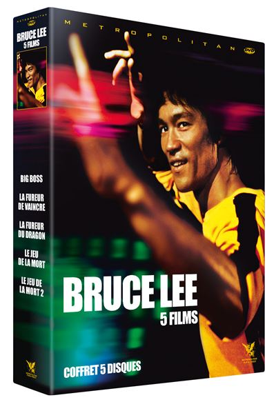 Coffret 5 films Bruce Lee DVD - Wei Lo - DVD Zone 2 - Achat & prix | fnac