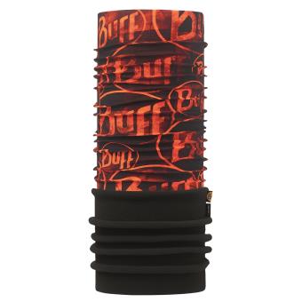 Tour de cou Buff Polar Multi Logo Orange Fluor Black - Article protections du sport ...