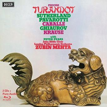 Turandot Livre-disque 2 CD + Blu-Ray Audio - Giacomo Puccini - CD album ...