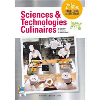 Sciences et technologies culinaires 2de Bac Techno STHR (2015 ...