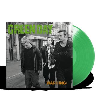 Warning Édition Limitée Vinyle Vert Phosphorescent - Green Day - Vinyle ...