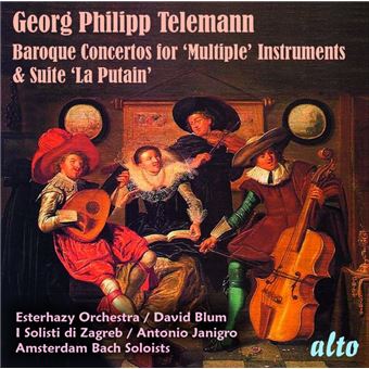 Concertos pour instruments variés - Georg Philipp Telemann - CD album ...