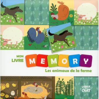 Mon livre Memory Les animaux de la ferme - cartonné - Carine Fontaine ...