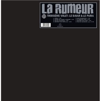 Le bavar et le paria - La Rumeur - Vinyle album - Achat & prix | fnac