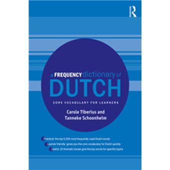 A frequency dictionary of dutch Core vocabulary for learner - Poche ...