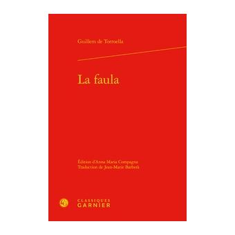 La faula - relié - Guillem De Torroella, Jean-Marie Barbera, Maria ...