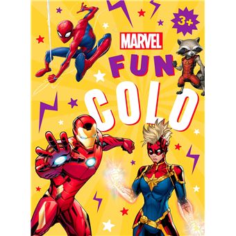 MARVEL - Fun Colo - Dernier livre de Disney Marvel - Précommande & date ...