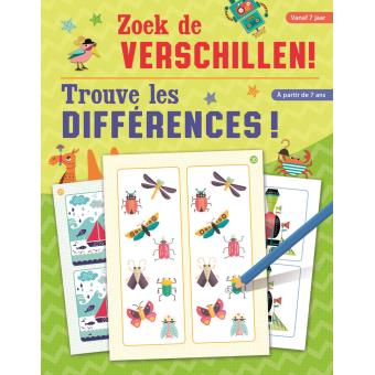 Trouve les différences ! 7 ans et plus - broché - Collectif - Achat ...