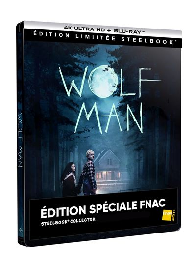 Wolf Man Édition Limitée Spéciale Fnac Steelbook Blu-ray 4K Ultra HD - Leigh Whannell ...