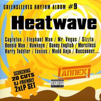 Greensleeves rhythm album 9 heatwave - Compilation reggae - Vinyle ...
