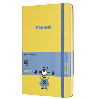 Minions carnet grand format ligne jaune - Carnets et journaux intimes ...