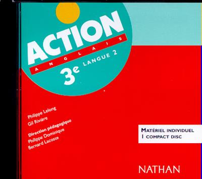 Action 3e lv2 1cd audio eleve - Livre CD-ROM - Philippe Dominique ...