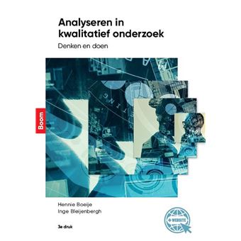 Analyseren in kwalitatief onderzoek denken en doen - broché - Hennie R ...