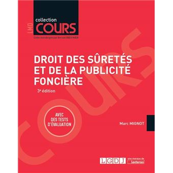 Droit des suretes et de la publicite fonciere 3eme edition - broché ...