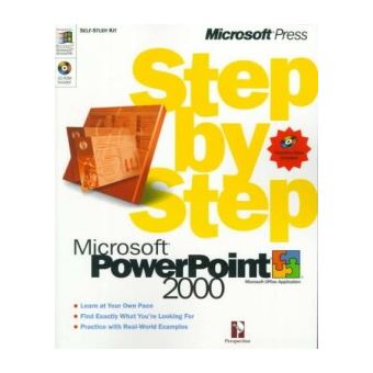 Microsoft Powerpoint 2000 Step by Step, Step by Step (Microsoft) - broché - Perspection Inc ...