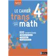 Cahier Transmath 4è 2016 - Cahier de l'élève Programme 2016 - broché ...