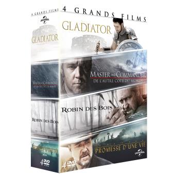 Coffret Russel Crowe 4 films DVD - Ridley Scott, Peter Weir - DVD Zone ...