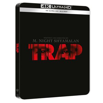 Trap Steelbook Blu-ray 4K Ultra HD - Blu-ray 4K - M. Night Shyamalan - Josh Hartnett - Ariel ...