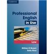 Professional English in Use, Professional English in Use - broché ...