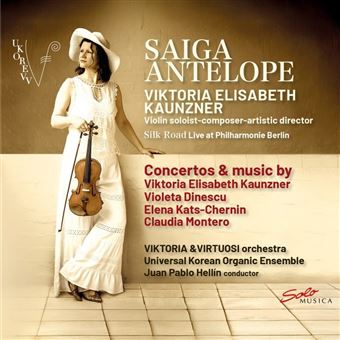 Saiga Antelope - Concertos For Violin & Orchestra - Viktoria Elisabeth ...