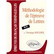 Méthodologies de l'épreuve de Lettres des Terminales L- ES terminales L ...