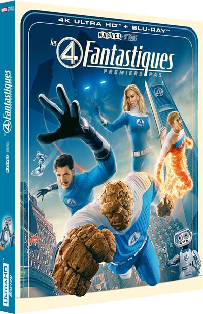 Les 4 fantastiques Les 4 Fantastiques : Premiers pas Blu-ray 4K Ultra ...
