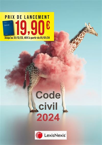 Code civil 2024 - Jaquette Girafe nuage Tome 4 - relié - Laurent ...