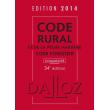 Code rural, code forestier commenté Edition 2014 - relié - Collectif ...