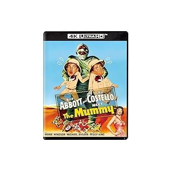 Abbott & Costello Abbott & Costello Meet The Mummy Blu-ray 4K Ultra HD ...