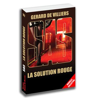 SAS 102 La solution rouge - Gérard de Villiers - Achat Livre | fnac