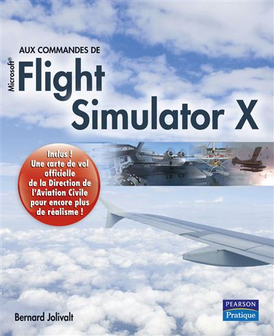 Flight simulator x + carte d'aviation - broché - Collectif, Livre tous ...
