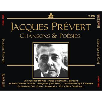 Chansons et poésies - Jacques Prévert - CD album - Achat & prix | fnac