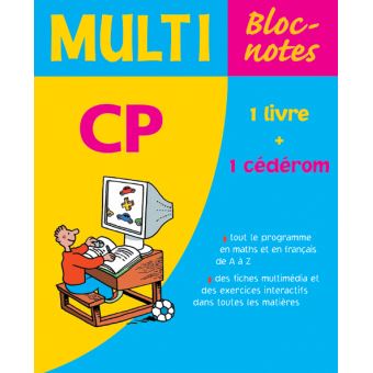Multi Bloc-Notes CP Edition avec CD-Rom - Livre CD-ROM - Collectif ...
